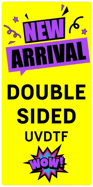 InkfuseUVDTF – Leading Supplier of UVDTF Printing Services